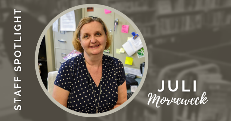 Staff Spotlight: Juli Morneweck – South Fayette Township Library
