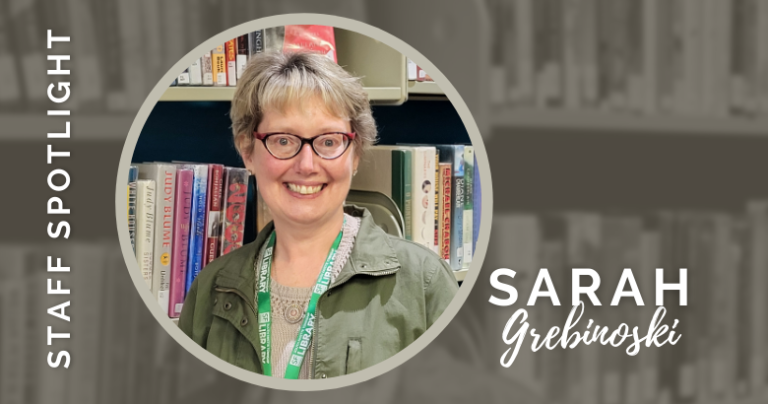 Staff Spotlight: Sarah Grebinoski – South Fayette Township Library